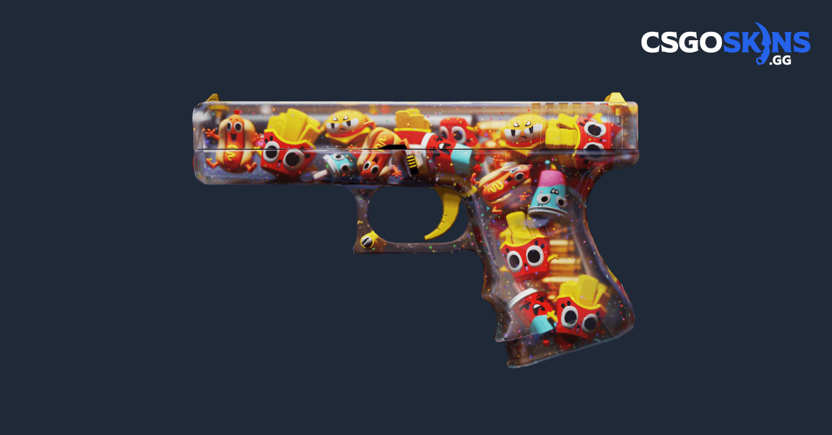 Glock-18 | Snack Attack - CSGOSKINS.GG