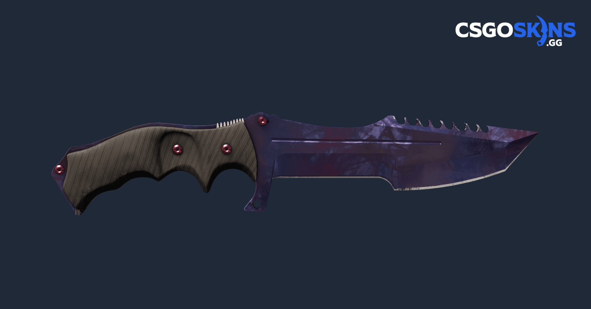 Huntsman Knife | Doppler Black Pearl - CSGOSKINS.GG