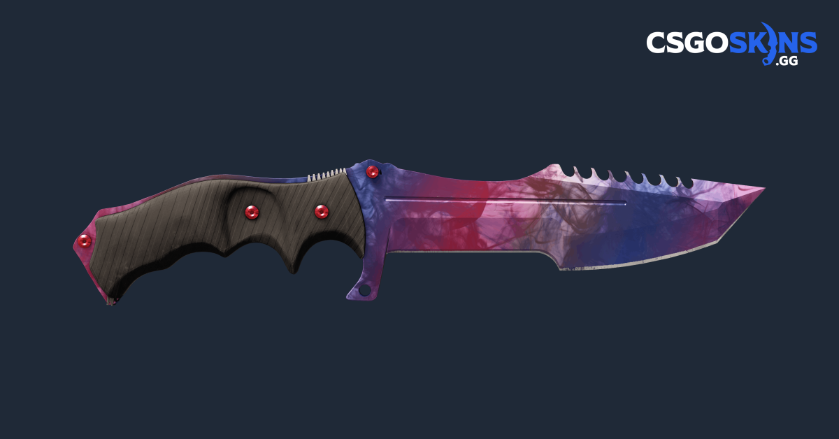 Huntsman Knife | Doppler Phase 1 - CSGOSKINS.GG