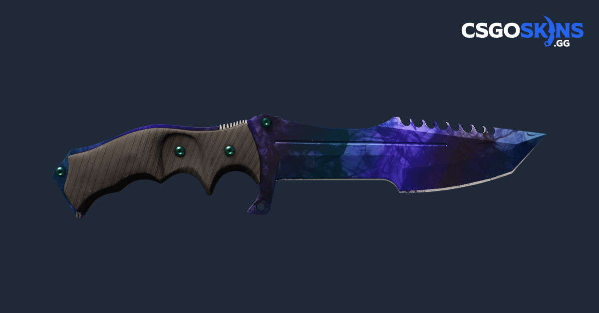 Huntsman Knife | Doppler Phase 3 - CSGOSKINS.GG