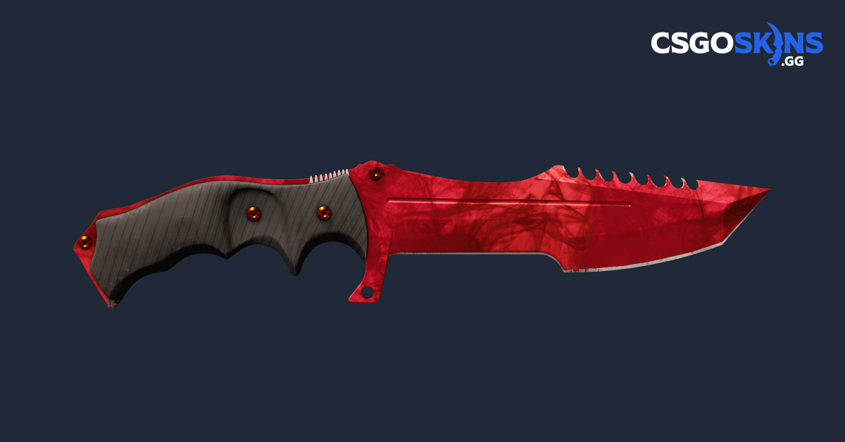 Huntsman Knife | Doppler Ruby - CSGOSKINS.GG