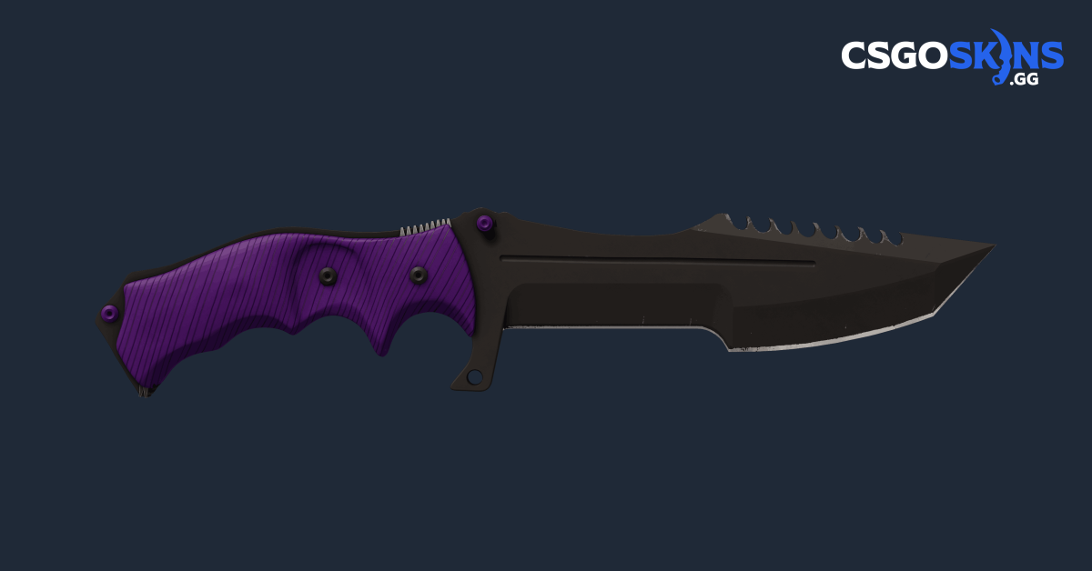 Huntsman Knife | Ultraviolet - CSGOSKINS.GG