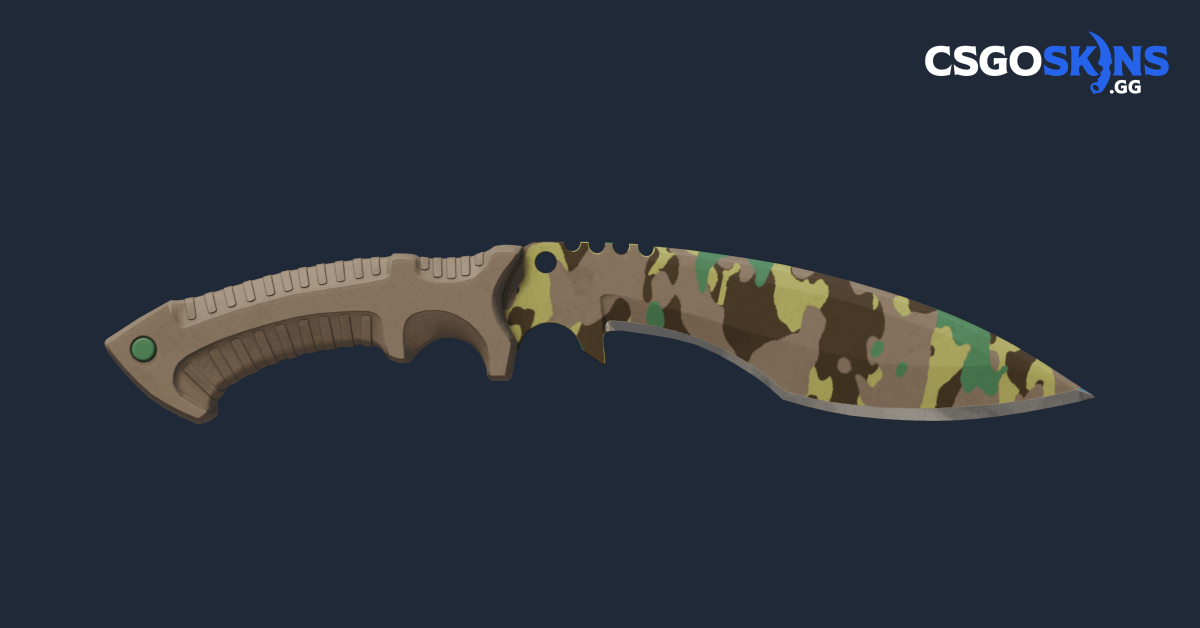 Kukri Knife | Boreal Forest - CSGOSKINS.GG