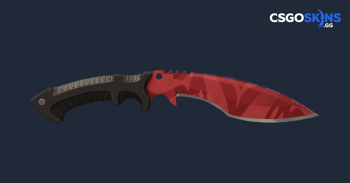 Kukri Knife | Slaughter - CSGOSKINS.GG