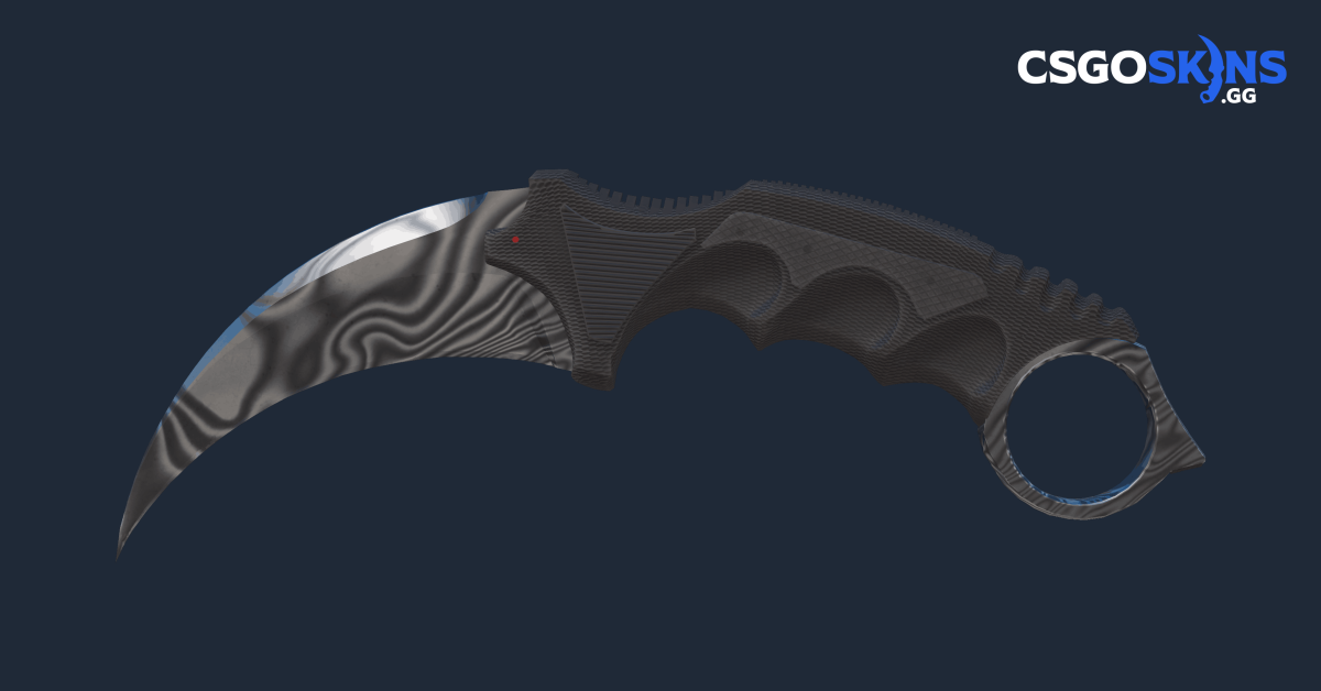 Karambit | Damascus Steel - CSGOSKINS.GG