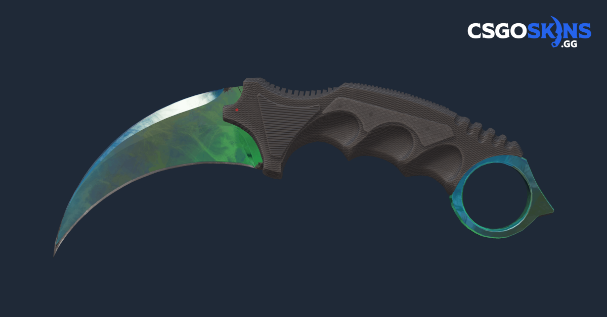 Karambit | Gamma Doppler Phase 3 - CSGOSKINS.GG
