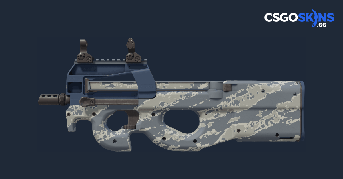 P90 | Blue Tac - CSGOSKINS.GG