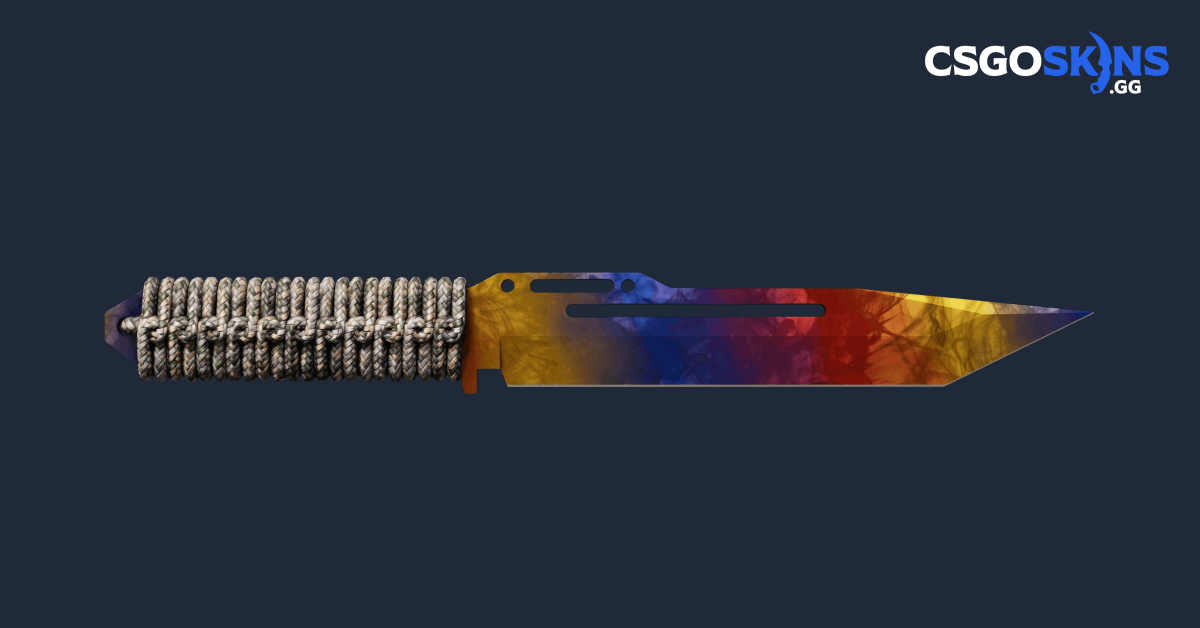 Paracord Knife | Marble Fade - CSGOSKINS.GG
