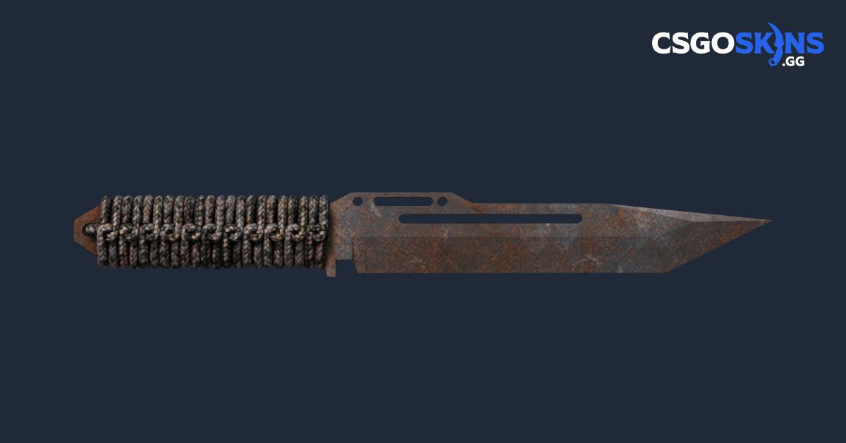 Paracord Knife | Rust Coat - CSGOSKINS.GG