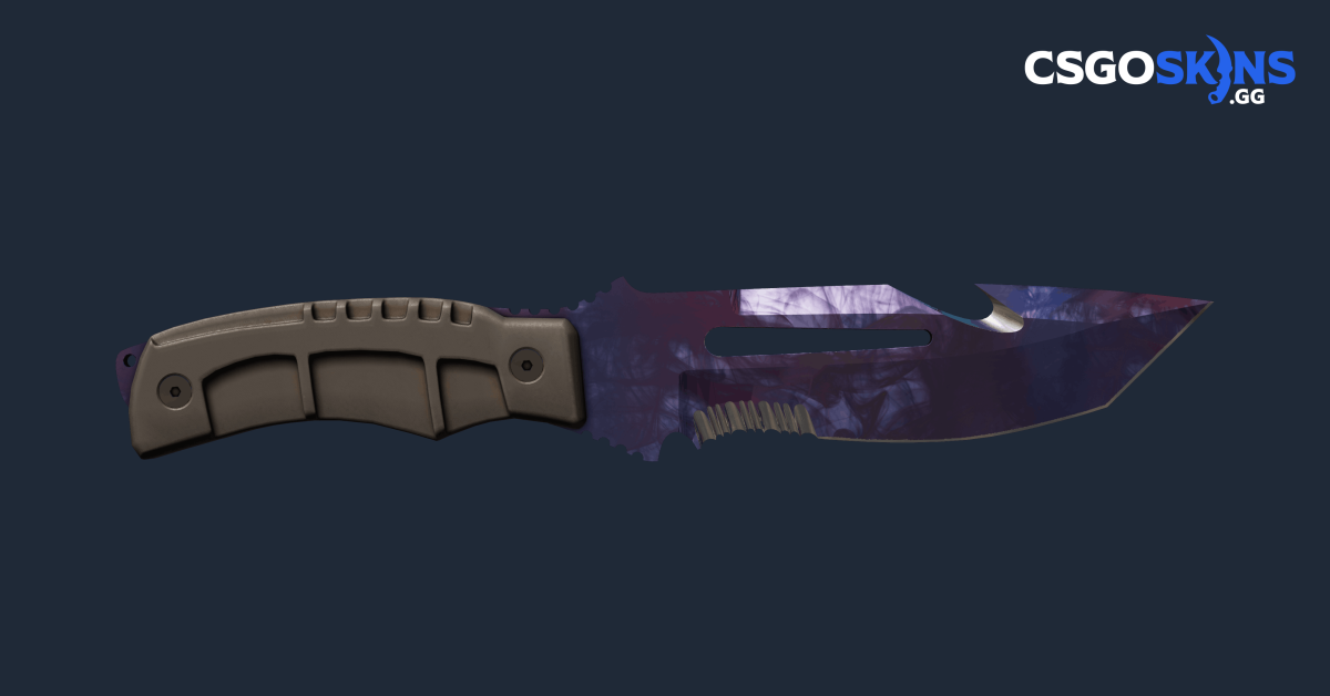 Survival Knife | Doppler Black Pearl - CSGOSKINS.GG