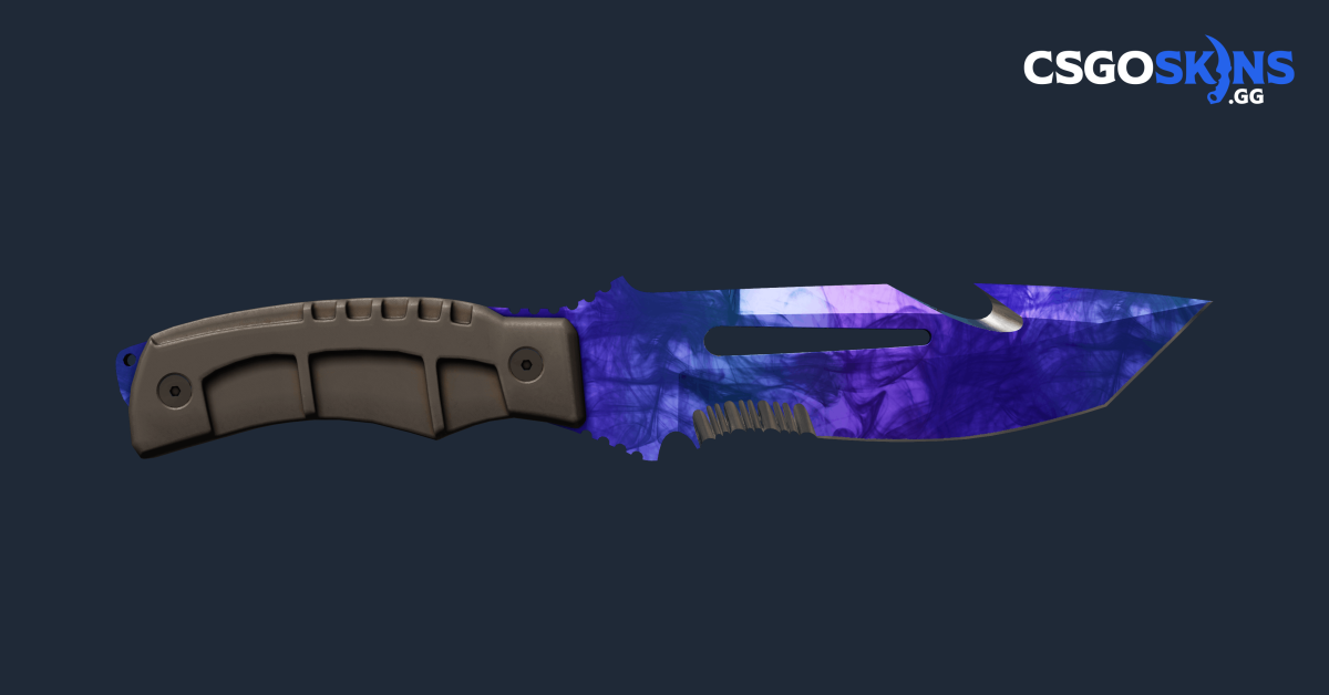 Survival Knife | Doppler Sapphire - CSGOSKINS.GG