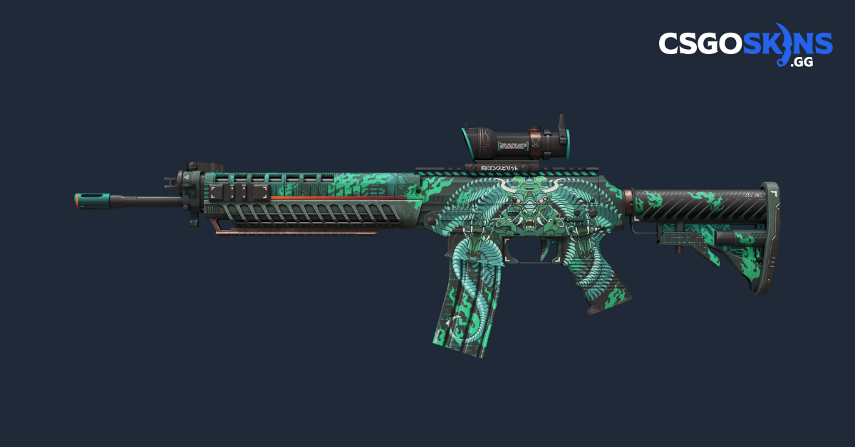 SG 553 | Dragon Tech - CSGOSKINS.GG