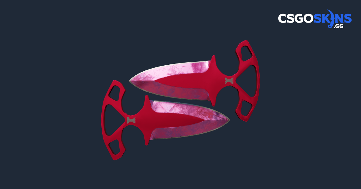 Shadow Daggers | Doppler Phase 2 - CSGOSKINS.GG