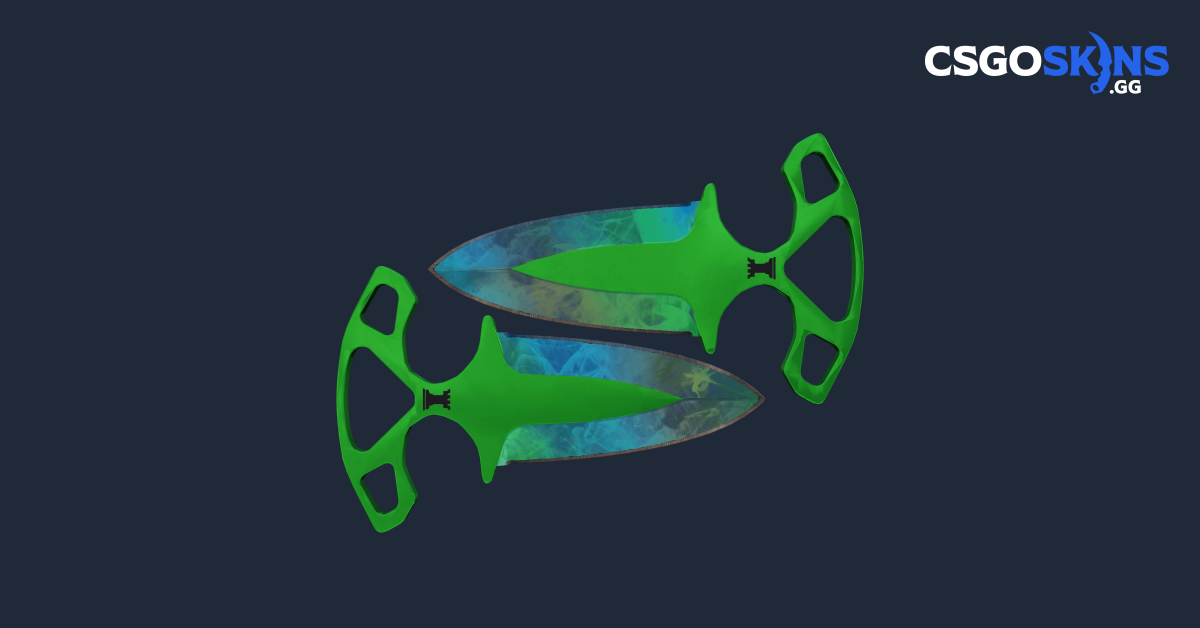Shadow Daggers | Gamma Doppler Phase 3 - CSGOSKINS.GG