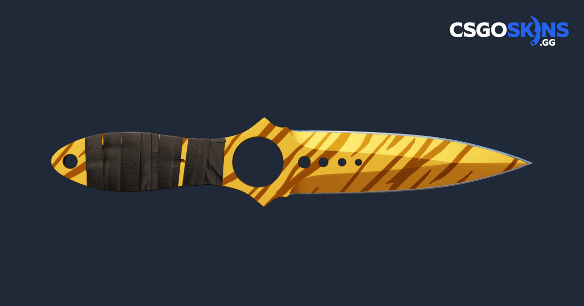 Skeleton Knife | Tiger Tooth - CSGOSKINS.GG