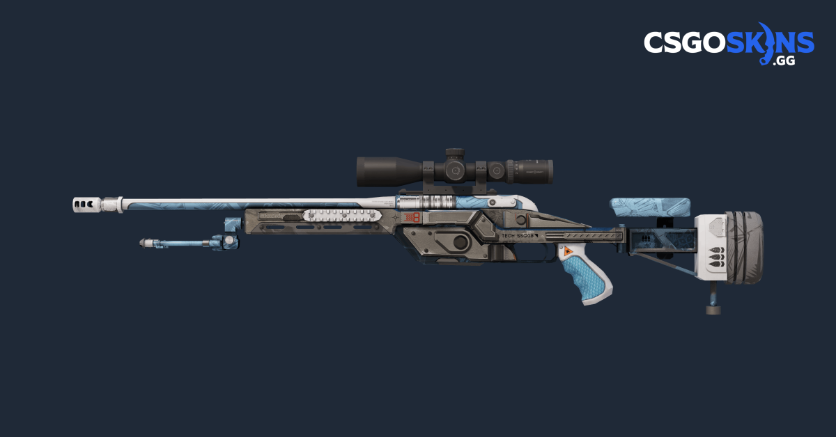 SSG 08 | Ghost Crusader - CSGOSKINS.GG