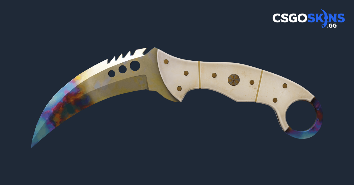 Talon Knife | Case Hardened - CSGOSKINS.GG