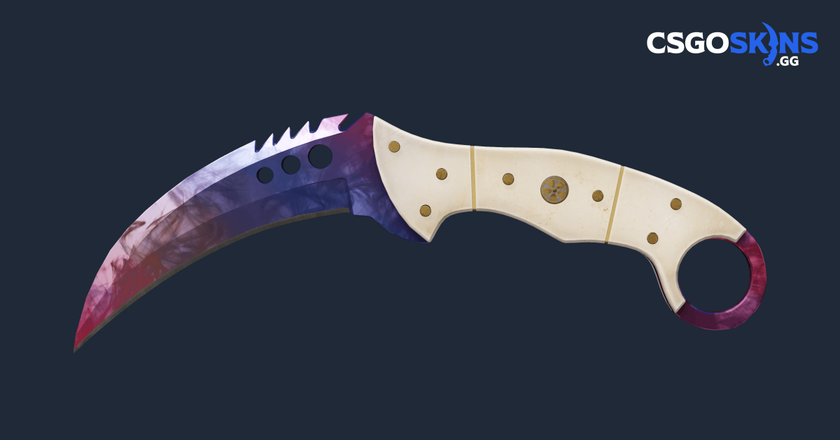 Talon Knife | Doppler Phase 1 - CSGOSKINS.GG