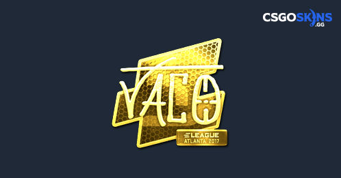 Sticker | TACO (Gold) | Atlanta 2017 - CSGOSKINS.GG