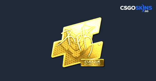 Sticker | RpK (Gold) | Atlanta 2017 - CSGOSKINS.GG
