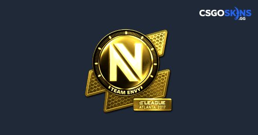 Sticker | Team EnVyUs (Gold) | Atlanta 2017 - CSGOSKINS.GG