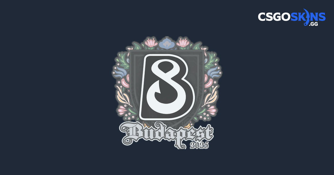 Sticker | B8 | Budapest 2025 - CSGOSKINS.GG