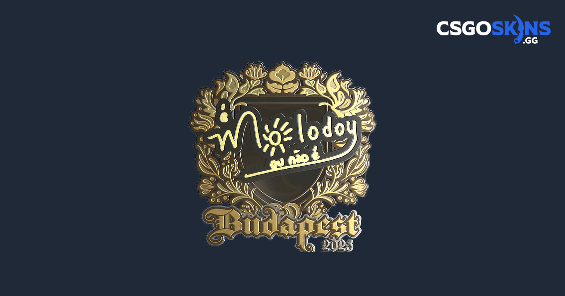 Sticker | molodoy (Gold) | Budapest 2025 - CSGOSKINS.GG