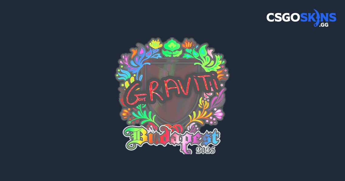 Sticker | Graviti (Holo) | Budapest 2025 - CSGOSKINS.GG