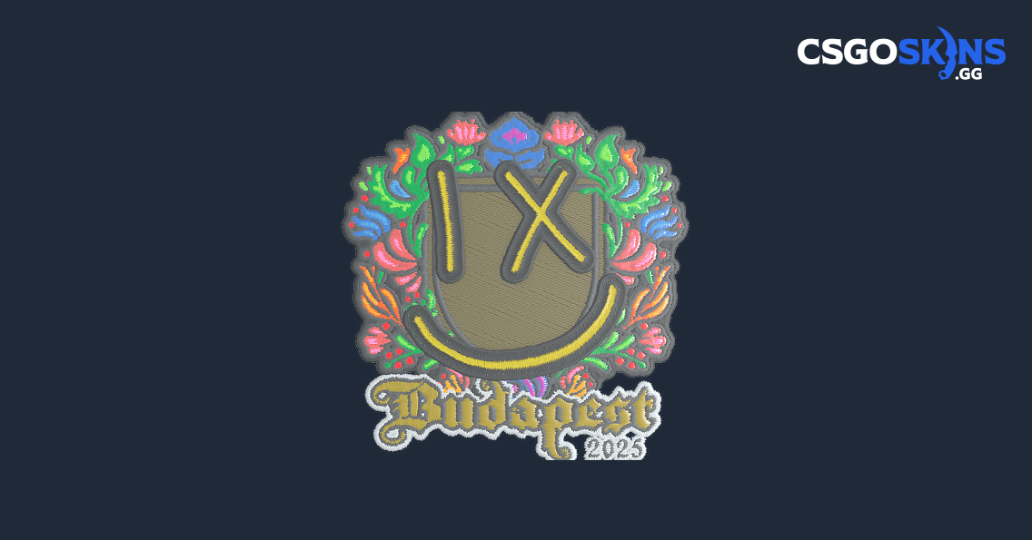 Sticker | lux (Embroidered) | Budapest 2025 - CSGOSKINS.GG
