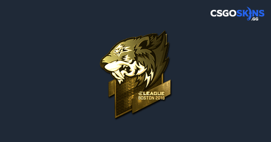 Sticker | Flash Gaming (Gold) | Boston 2018 - CSGOSKINS.GG