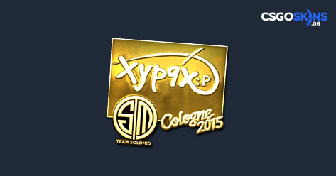 Sticker | Xyp9x (Gold) | Cologne 2015 - CSGOSKINS.GG