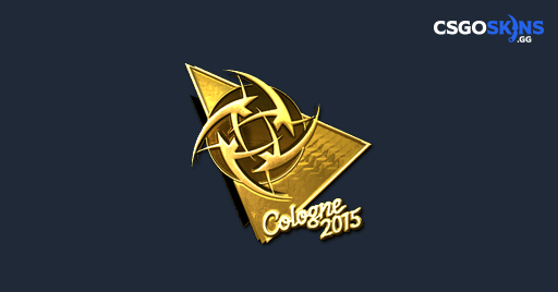Sticker | Ninjas in Pyjamas (Gold) | Cologne 2015 - CSGOSKINS.GG