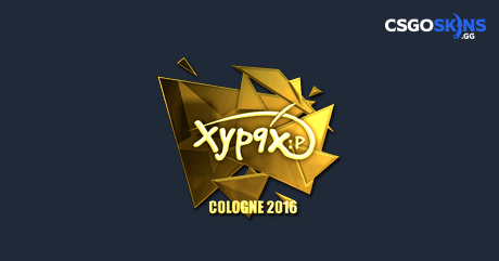 Sticker | Xyp9x (Gold) | Cologne 2016 - CSGOSKINS.GG