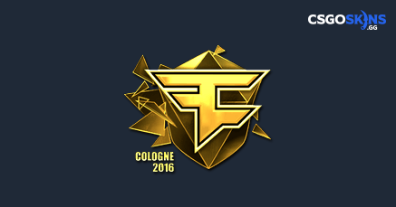 Sticker | FaZe Clan (Gold) | Cologne 2016 - CSGOSKINS.GG