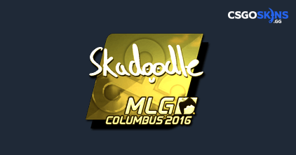 Sticker | Skadoodle (Gold) | MLG Columbus 2016 - CSGOSKINS.GG