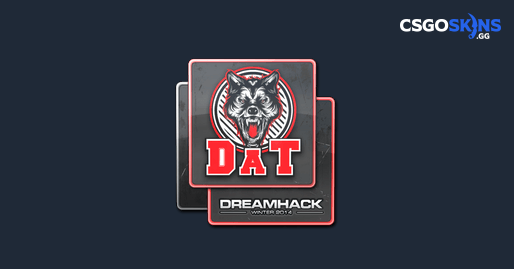 Sticker | dAT team | DreamHack 2014 - CSGOSKINS.GG