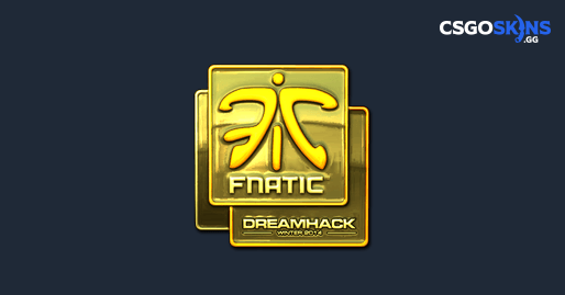Sticker | Fnatic (Gold) | DreamHack 2014 - CSGOSKINS.GG