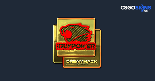Sticker | iBUYPOWER (Gold) | DreamHack 2014 - CSGOSKINS.GG