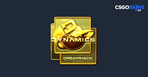 Sticker | Planetkey Dynamics (Gold) | DreamHack 2014 - CSGOSKINS.GG