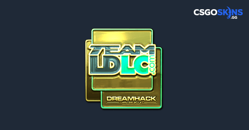 Sticker | Team LDLC.com (Gold) | DreamHack 2014 - CSGOSKINS.GG