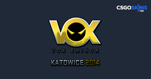 Sticker | Vox Eminor (Foil) | Katowice 2014 - CSGOSKINS.GG