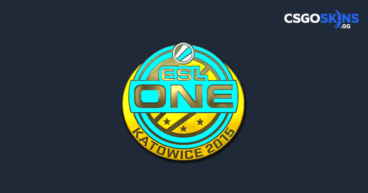 Sticker | ESL One (Gold) | Katowice 2015 - CSGOSKINS.GG