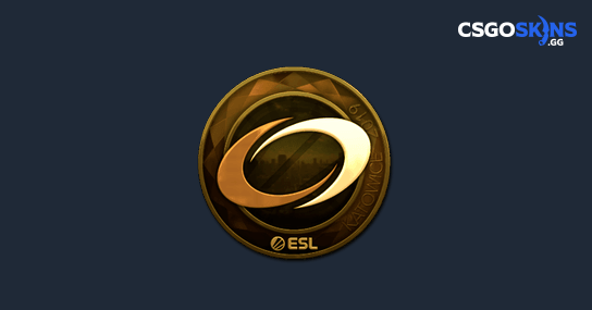 Sticker | compLexity Gaming (Gold) | Katowice 2019 - CSGOSKINS.GG
