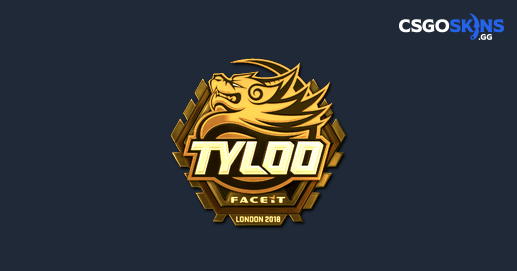 Sticker | Tyloo (Gold) | London 2018 - CSGOSKINS.GG