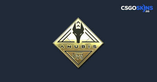Sticker | Anubis (Gold) - CSGOSKINS.GG