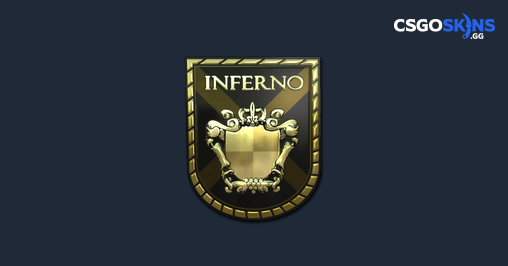 Sticker | Inferno (Gold) - CSGOSKINS.GG