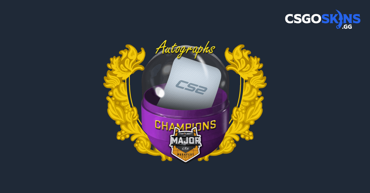 All Budapest 2025 Champions Autograph Stickers - CSGOSKINS.GG