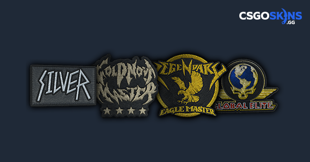All Metal Skill Group Patches - CSGOSKINS.GG