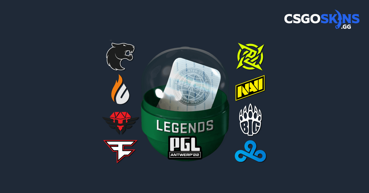 All Antwerp 2022 Legends Stickers - CSGOSKINS.GG