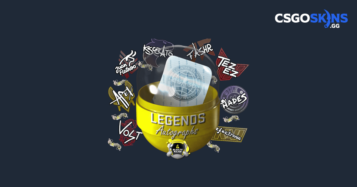 All Paris 2023 Legends Autograph Stickers - CSGOSKINS.GG